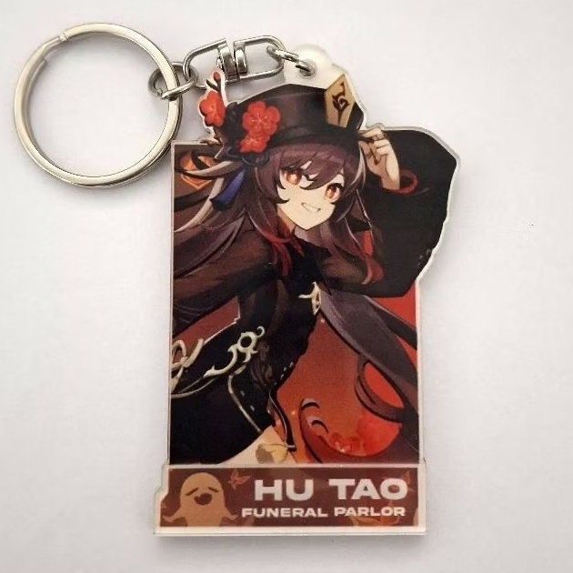 Jual Gantungan Kunci Keychain Genshin Impact Hu Tao Ganci Akrilik 2 Sisi Gift Sovenir | Shopee ...