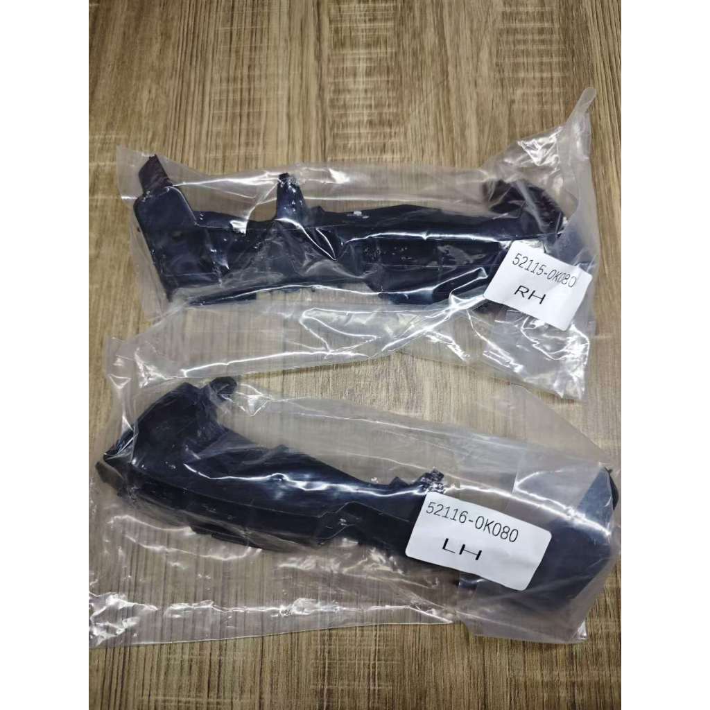 Jual braket bracket bemper toyota toyota fortuner 52116-0k080 52115 ...