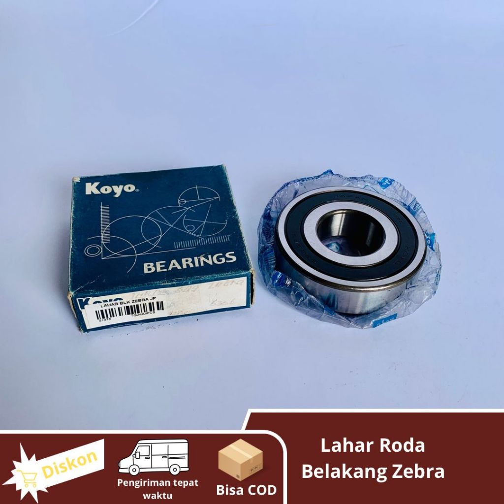 Jual Bearing Roda Belakang|Lahar Roda Belakang Zebra|Espass|Hijet Seri 63062RS KOYO JAPAN ...
