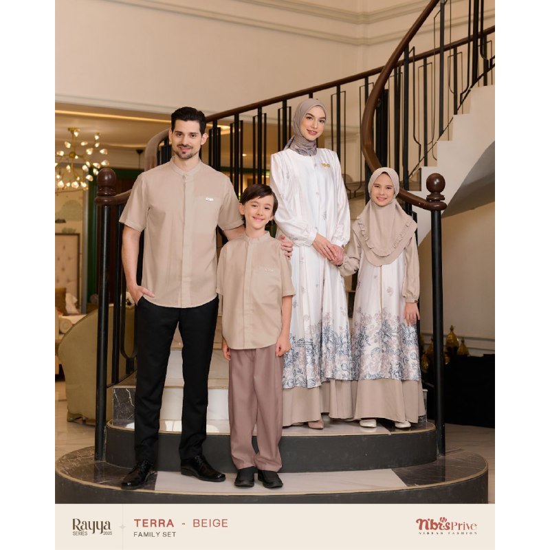 Jual SARIMBIT TERBARU 2025 COUPLE FAMILY LEBARAN RAYYA SERIES TERRA ...