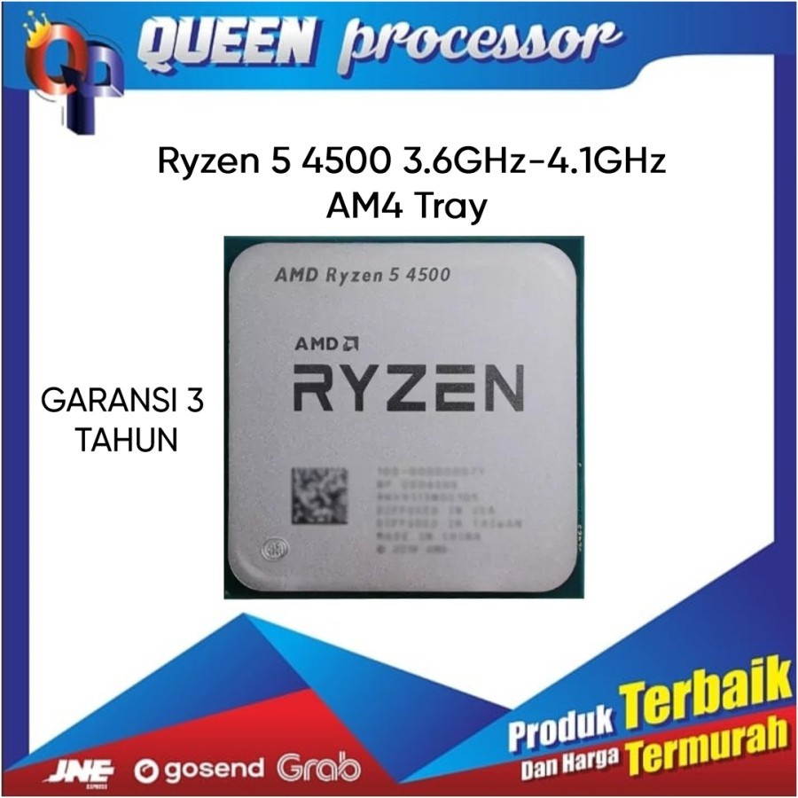 Jual Processor AMD Ryzen 5 4500 3.6GHz Tray Garansi 3 Tahun | Shopee ...