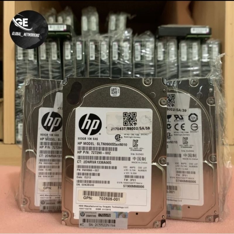 Jual HDD Hardisk Server HP SAS 900GB Sentinel 100% | Shopee Indonesia