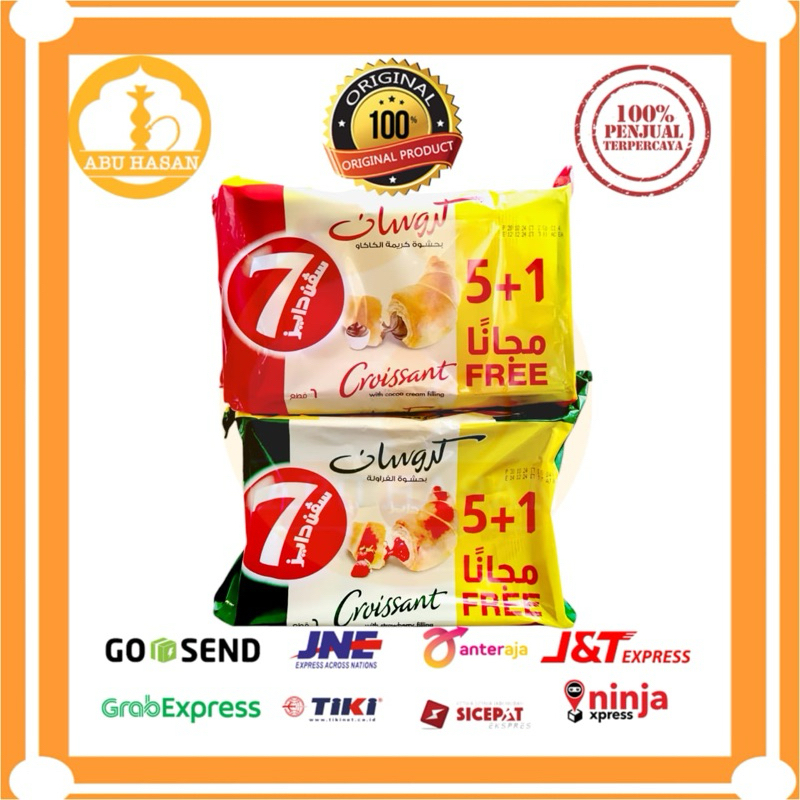 Jual Roti 7days Croissant Original Saudi Arabia100% Termurah isi 6 Pcs ...