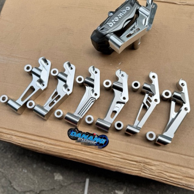 Jual Breket Kaliper CNC Disc 300 320mm Pitch 100 Dan 108 PNP Shok Ninja ...