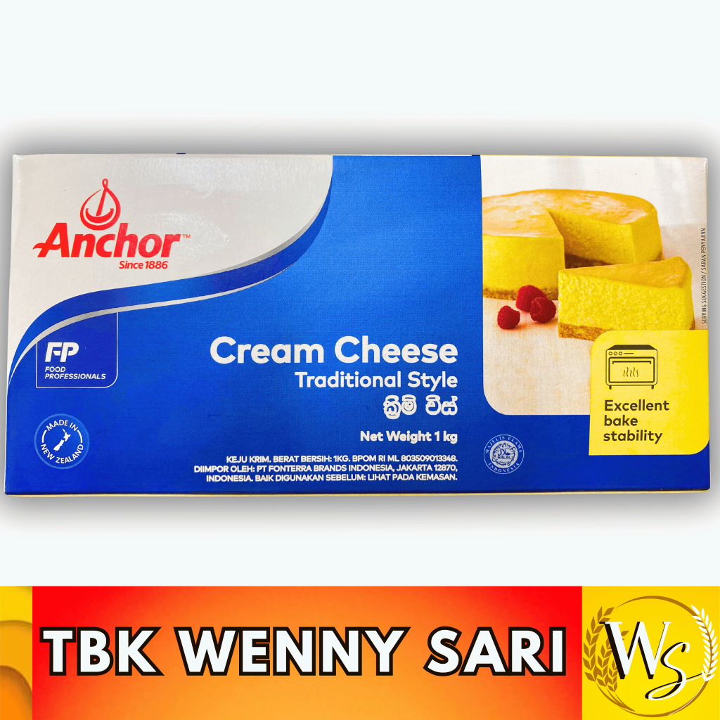 Jual Cream Cheese Anchor 1 KG ( Khusus Gosend Instant dan Grab Instant ...