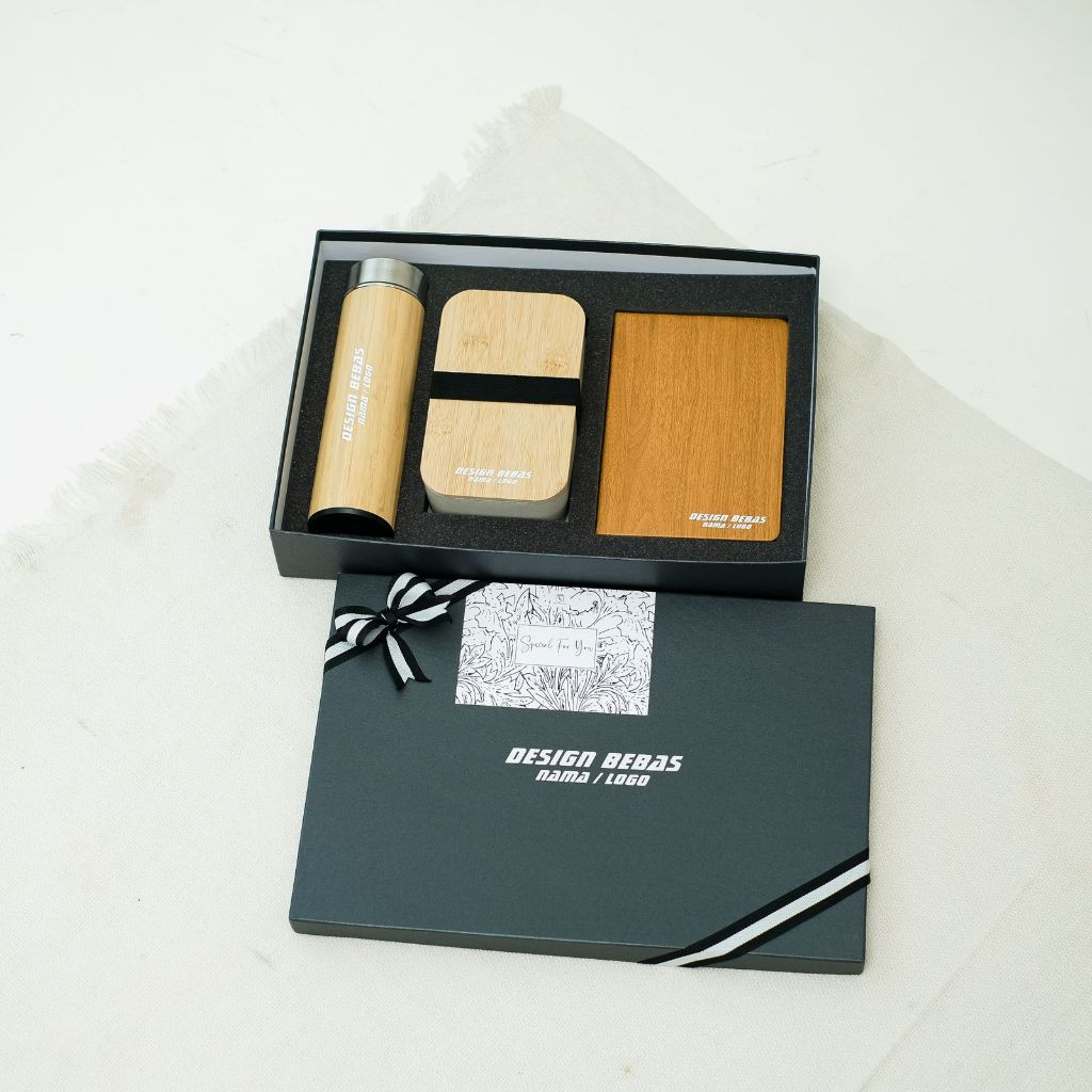 Jual TUMERA - Custom Corporate Hampers Gift Set Eco Friendly Souvenir Kantor Tumbler Notebook ...