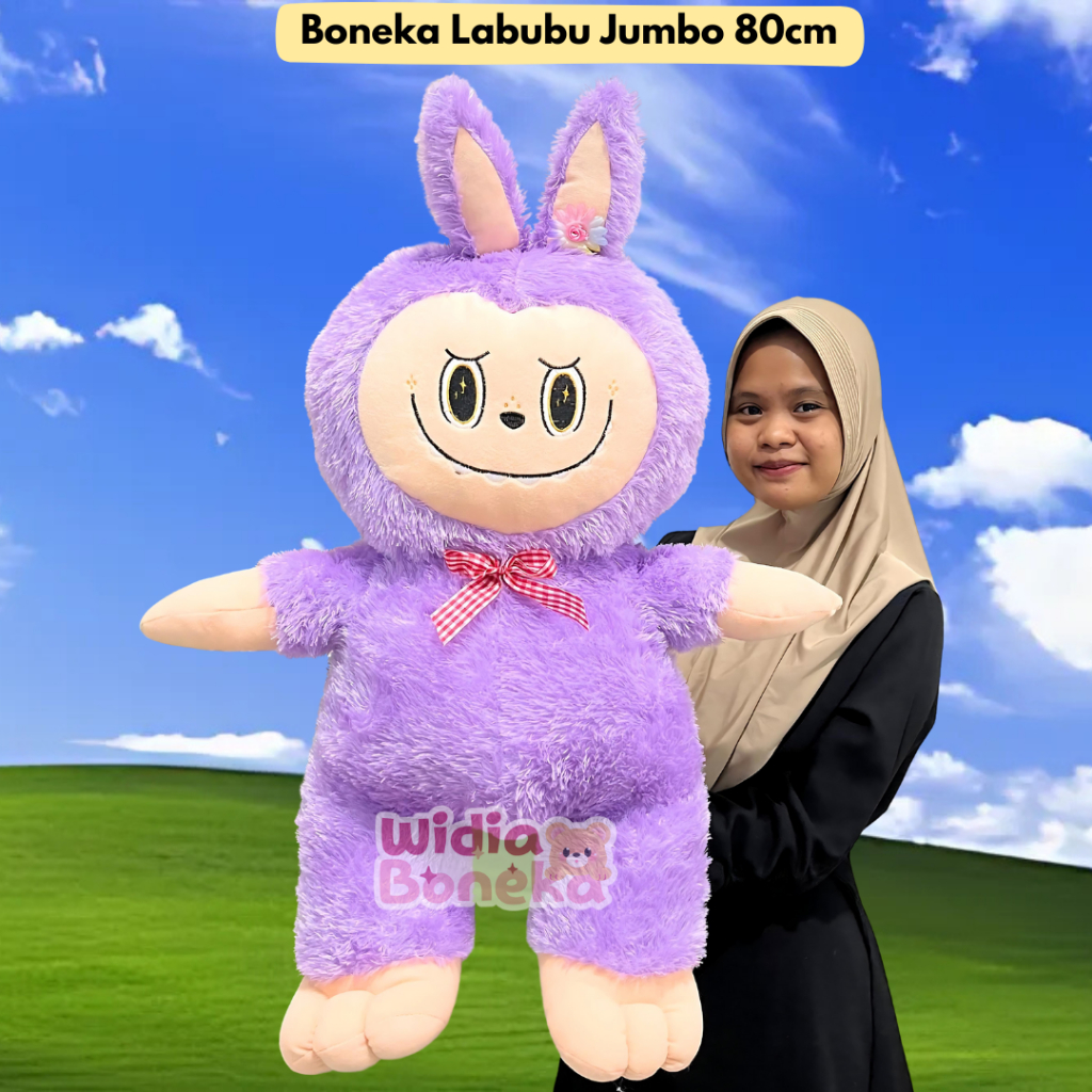 Jual Boneka Labubu The Monsters Exciting Size Jumbo 80cm | Shopee Indonesia