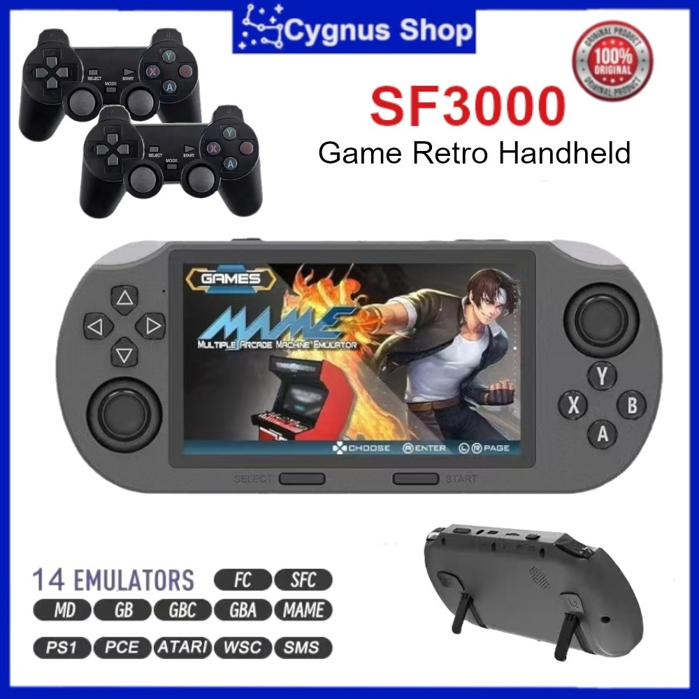Jual New SF3000 Upgrade Version Retro Handheld Video Game Console ...