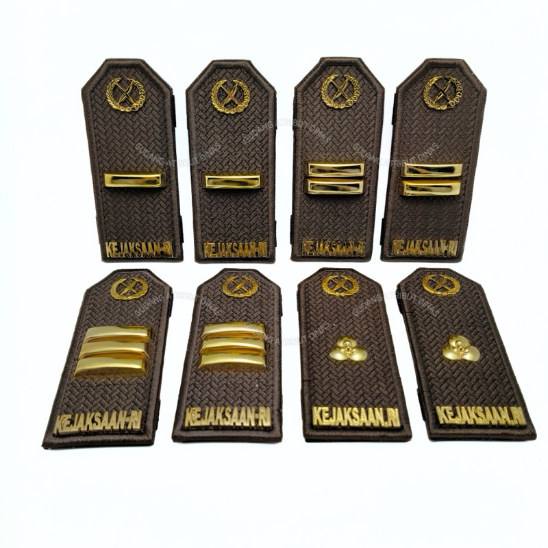 Jual Pangkat PDU 3A - 3D Kejaksaan Logam/ Pangkat PDU/ Pangkat ...