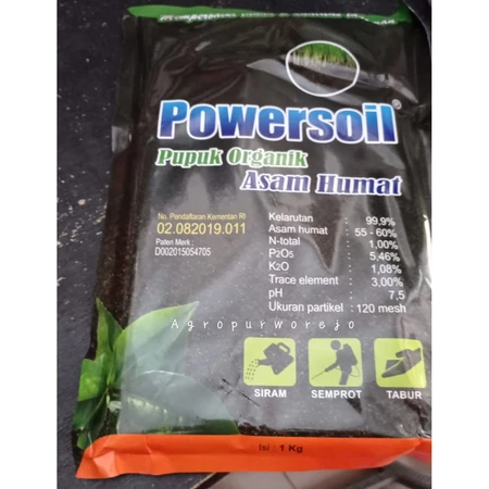 Jual Pupuk Organik Asam Humat Humic Acid Kemasan 1Kg | Shopee Indonesia