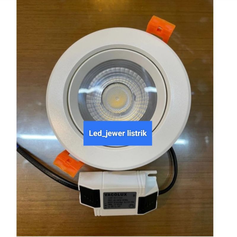 Jual Lampu Downlight LED COB 12 Watt Ceiling Spotlight VACOLUX VL-1718 ...