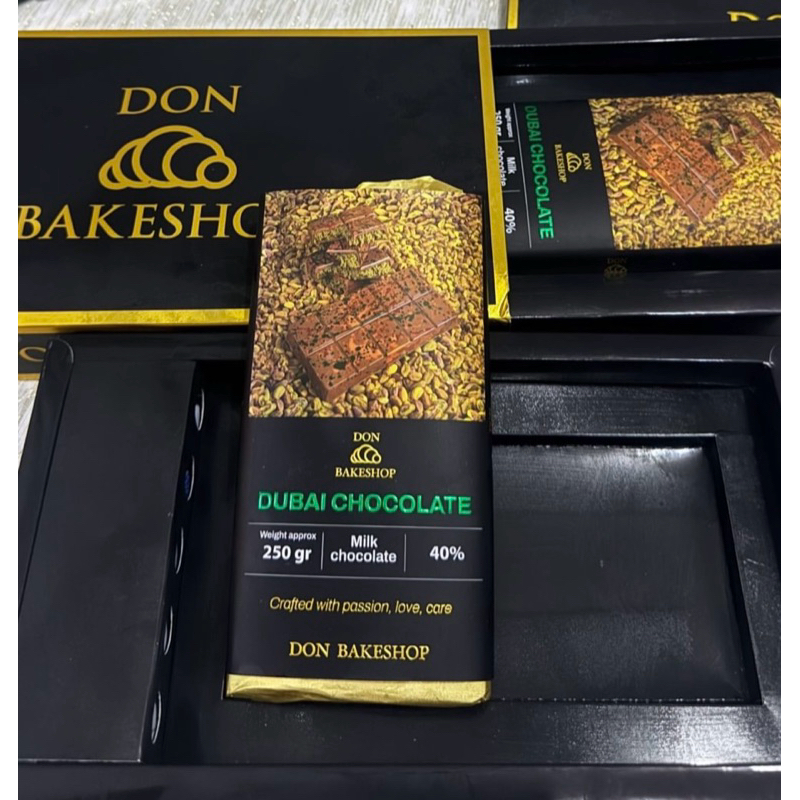 Jual readyyyyy stockkk!!!!! Don Bakeshop Dubai Chocolate Pistachio ...