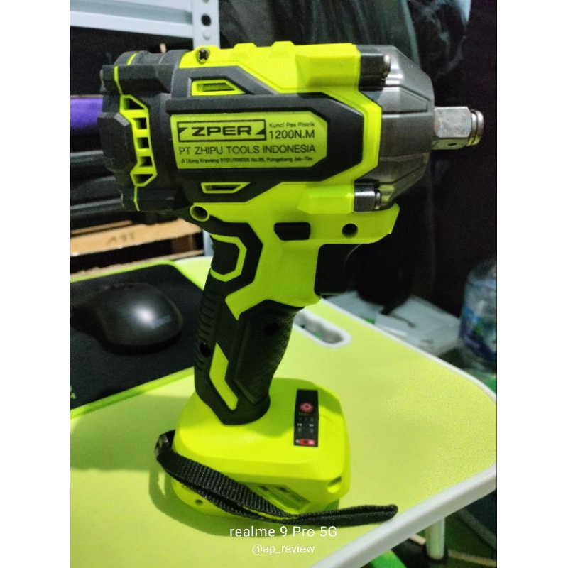 Jual Impact Wrench Brushless ZPER 1200NM 21v (Unit Only) | Shopee Indonesia