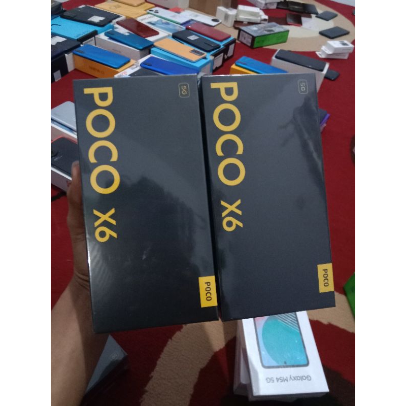 Jual poco x6 new 12/256 garansi resmi | Shopee Indonesia