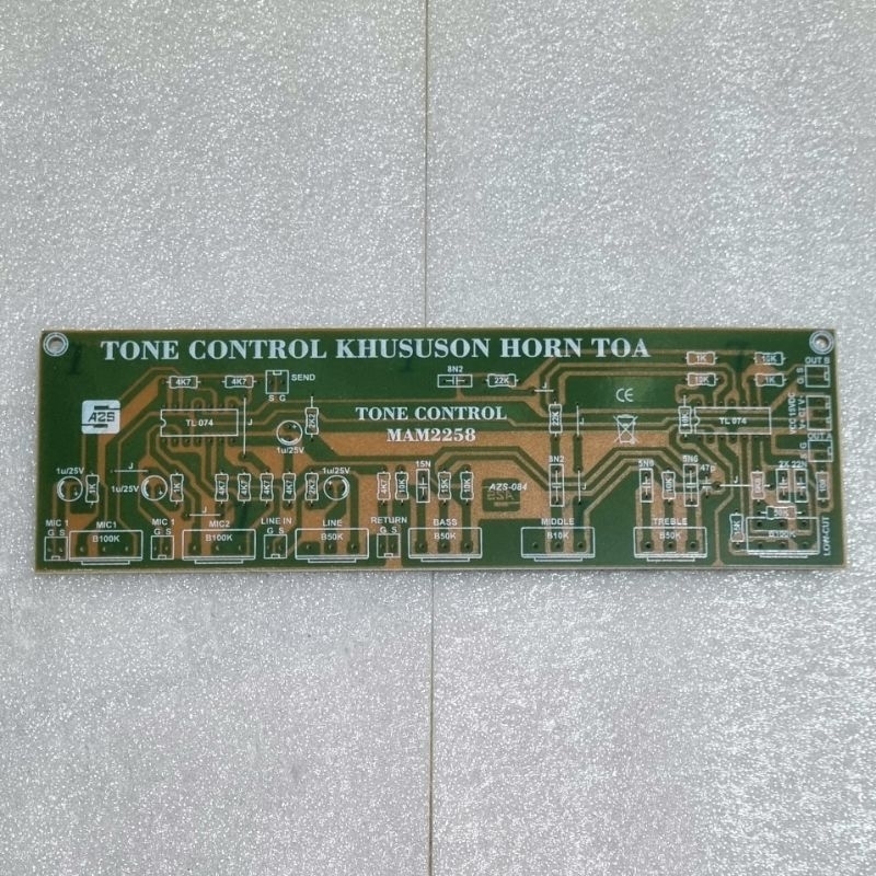 Jual PCB Tone Control Khusus TOA IC TL 074 | Shopee Indonesia