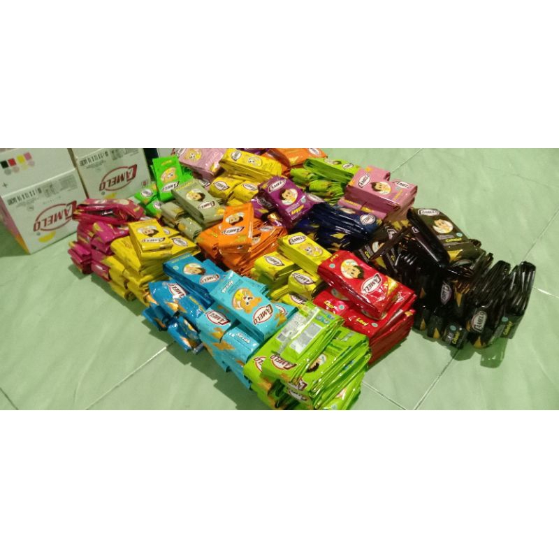 Jual Es Camelo Murah 240 pcs Bisa Request Rasa | Shopee Indonesia