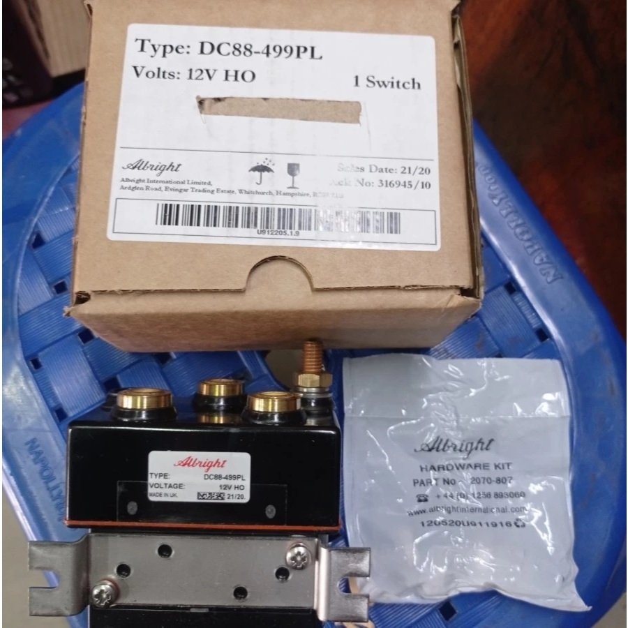 Jual Albright Winch Solenoid 12V Selenoid Universal Kualitas No 1 Di ...