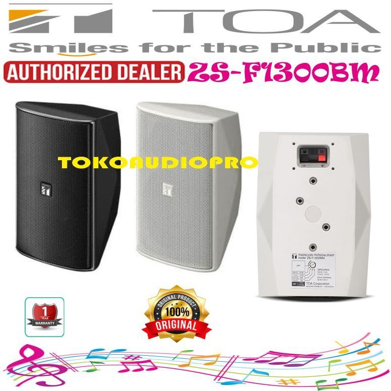 Jual TOA ZSF1300BM Wide-dispersion Speaker Pasif System Toa ZSF-1300Bm Speaker Pasif Toa ZS ...