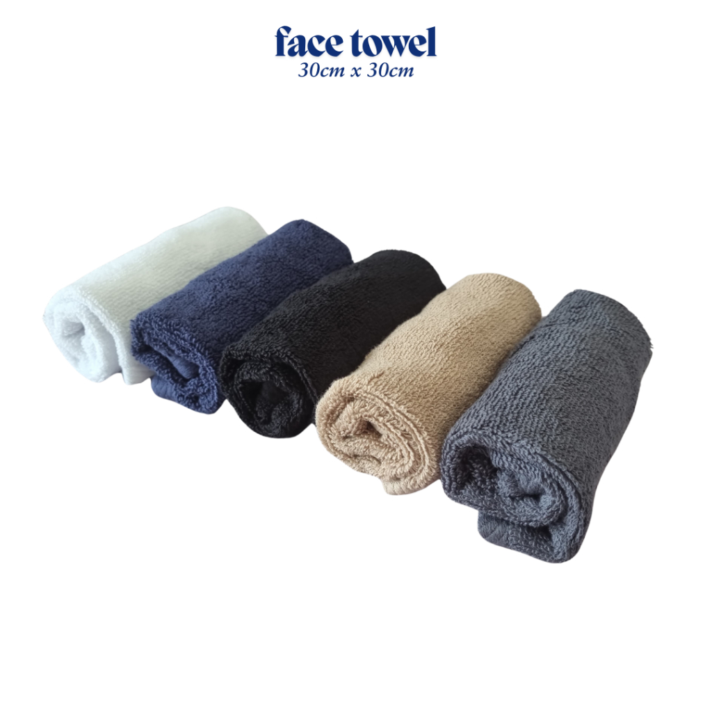 Jual FACE TOWEL PREMIUM / HANDUK WAJAH PREMIUM UKURAN 30x30cm | Shopee ...