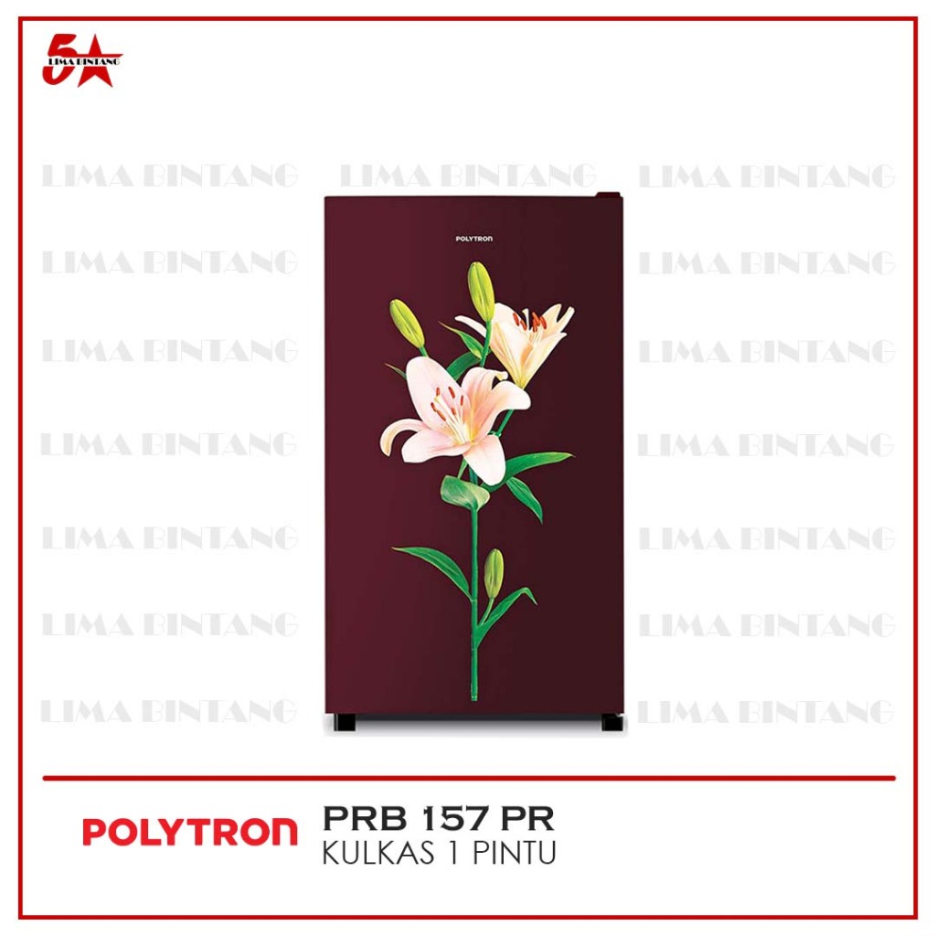 Jual KULKAS 1 PINTU METALIC 150 LITER POLYTRON PRB 157 PR PRB-157 PR [BDG] | Shopee Indonesia