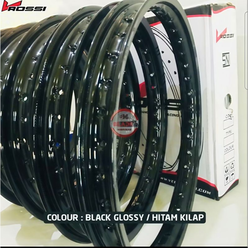 Jual Velg Almu Ring 17 WM Lebar 185 215 V Rossi Rim 36 hole | Shopee ...