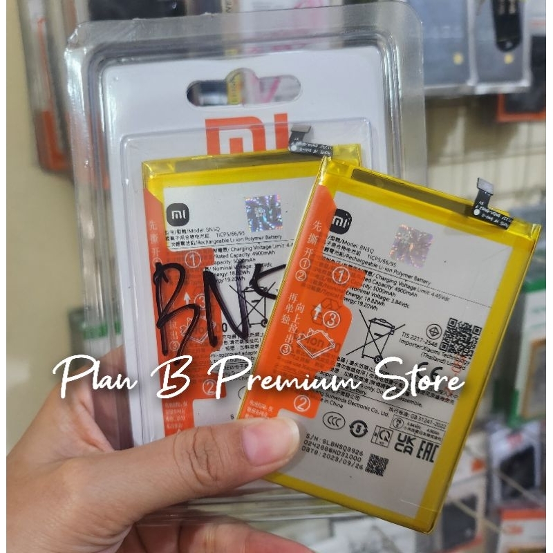 Jual BN5Q - Baterai Batre Xiaomi Redmi 13C ORIGINAL Model BN-5Q BN 5Q ...
