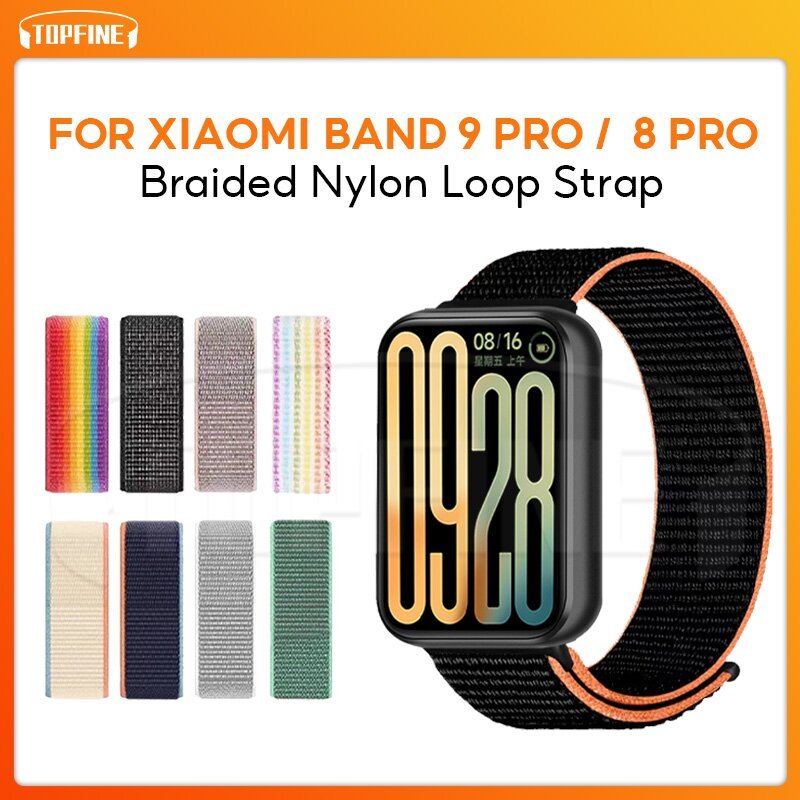 Jual Nylon tali Xiaomi Smart Band 9 Pro /Mi Band 9 Pro strap / Tali Pengganti Xiaomi Mi Band 8 ...