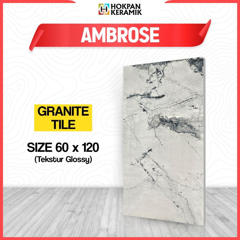 Jual GRANITE UKURAN 60X120 AMBROSE | Shopee Indonesia