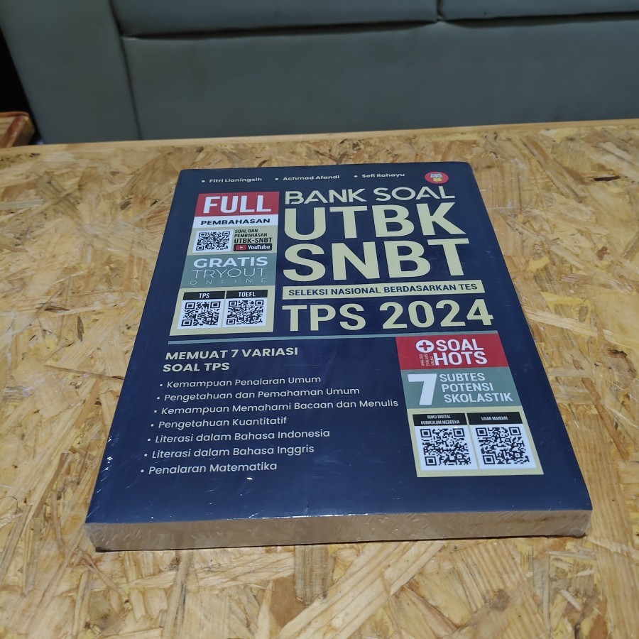 Jual Buku Bank Soal UTBK SNBT TPS 2024 New | Shopee Indonesia