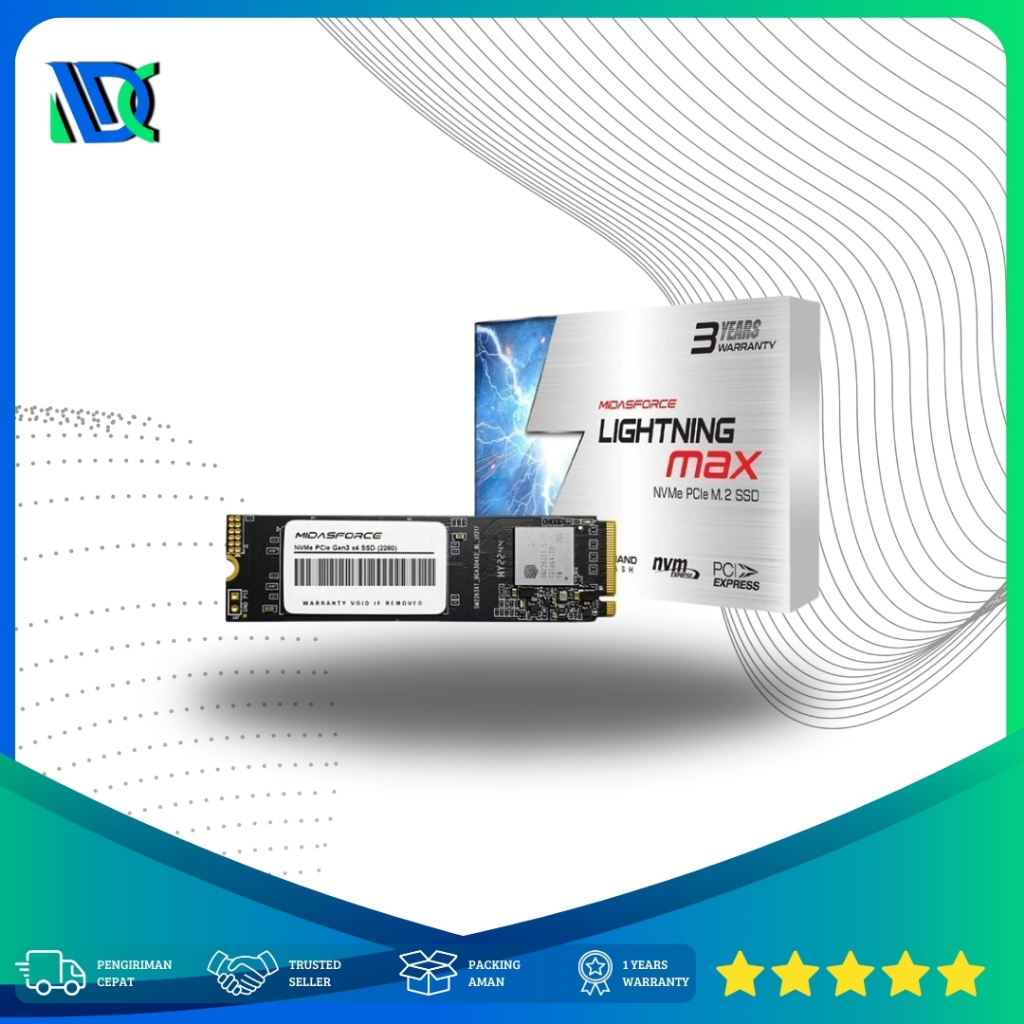 Jual SSD M2 NVME 1TB Gen3 x4 Midasforce PC & Laptop | Shopee Indonesia