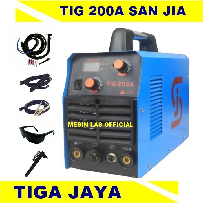 Jual Mesin Las TIG Argon 200 A Tiga Jaya Trafo Las Stainless Garansi 1 ...