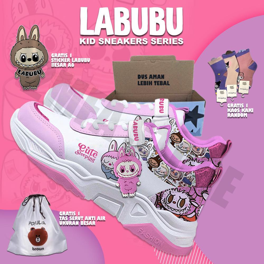 Jual Sepatu Anak Perempuan Labubu Lucu – Gantungan Karet Unik & Anti ...