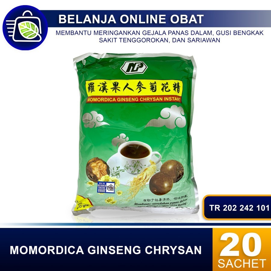 Jual MOMORDICA GINSENG CHRYSAN INSTANT // Minuman Pereda Panas Dalam ...