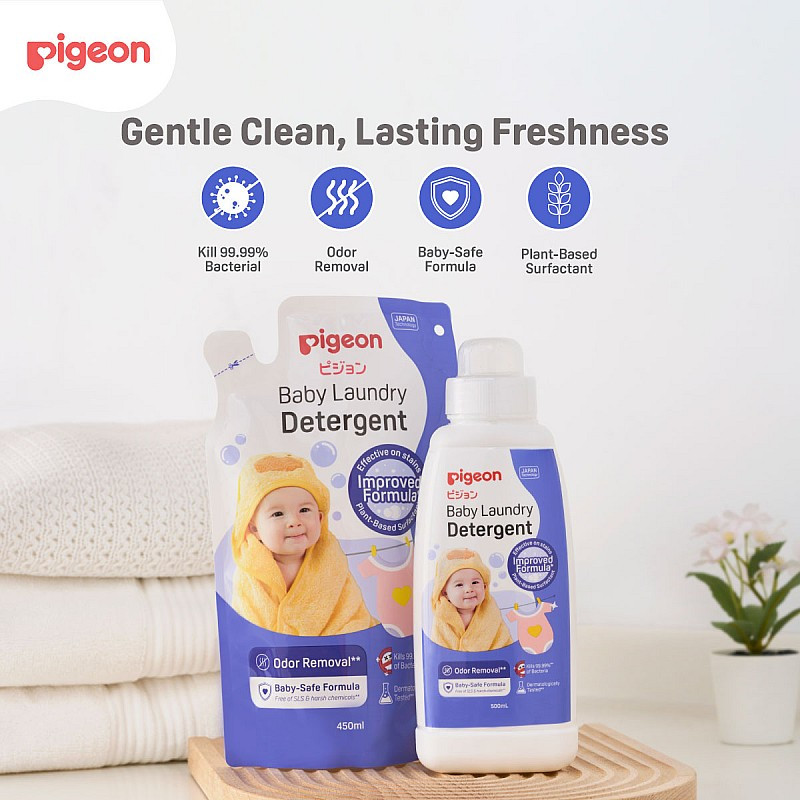 Jual SALE! Pigeon Baby Fabric Softener / Liquid Laundry Detergent Sabun ...