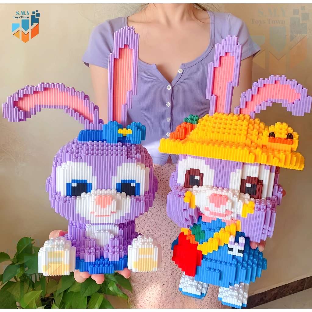 Jual SMY Toystown 1Set Series Stella Lou Disney Medium Nano Block ...