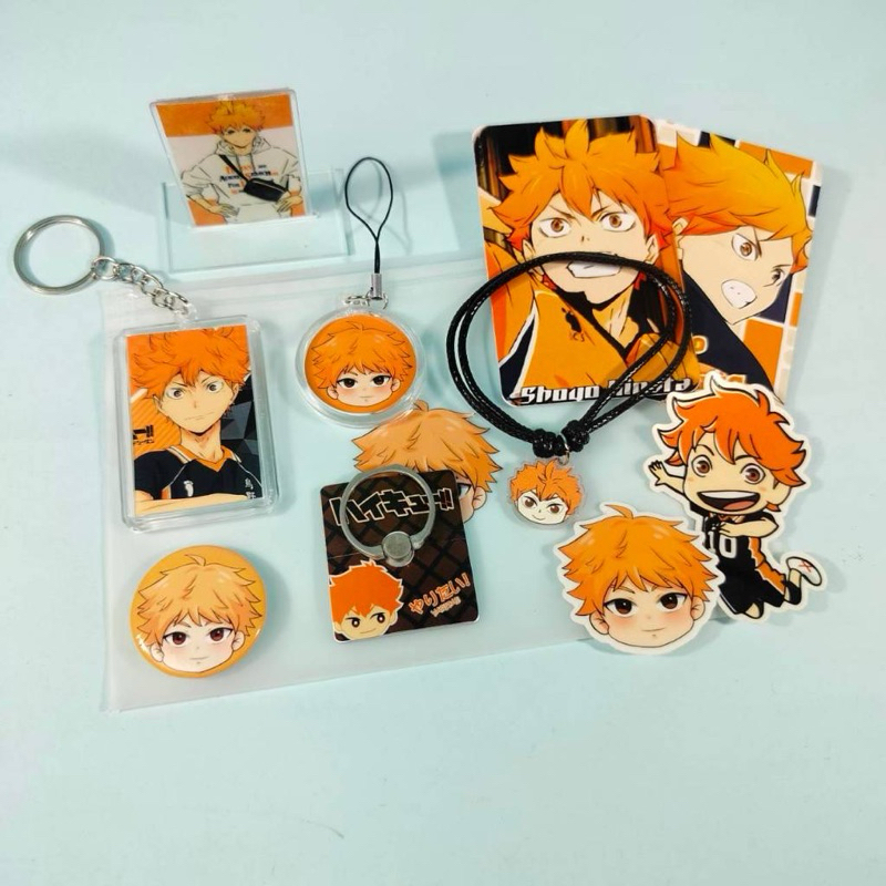 Jual Hampers Aesthetic Anime Haikyuu - Kado Lucu karakter Hinata - Gift ...