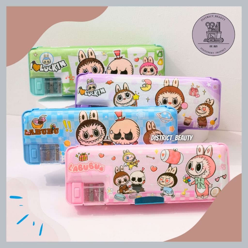 Jual KOTAK PENSIL MAGNET LABUBU TEMPAT PENSIL LABUBU MAGNET DUA SISI 2 ...