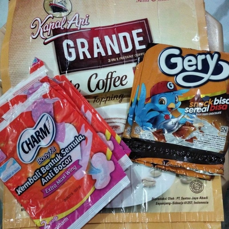 Jual ECERAN. Bungkus Snack /Kemasan bekas NUANSA OREN. Harga mulai @Rp ...