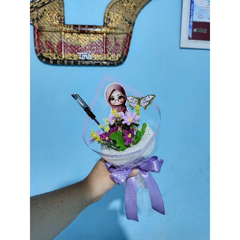 Jual Buket Hahri guru || Topper hari guru || buket hari guru || Bouquet ...