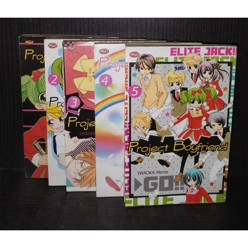 Jual Komik Project Boyfriend Set 1-5 Tamat | Shopee Indonesia