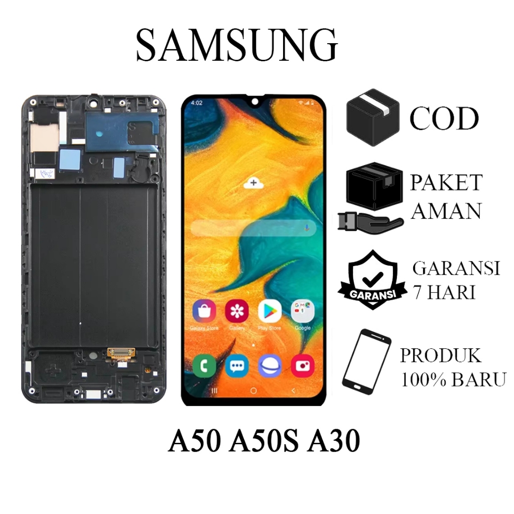 Jual ORIGINAL LCD TOUCHSCREEN PLUS FRAME FINGERPRINT ON SAMSUNG GALAXY ...
