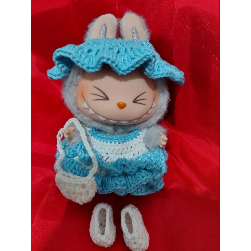 Jual Baju labubu biru tidak termasuk boneka | Shopee Indonesia