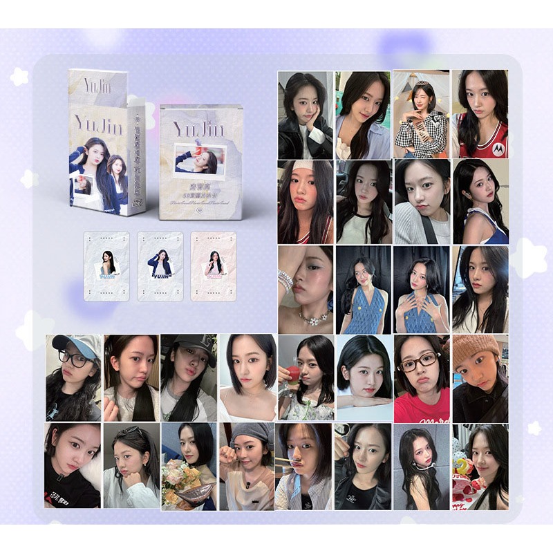 Jual [50Pcs] Hologram Pack Photocard Yujin Ive Album Lomo Card Photo ...