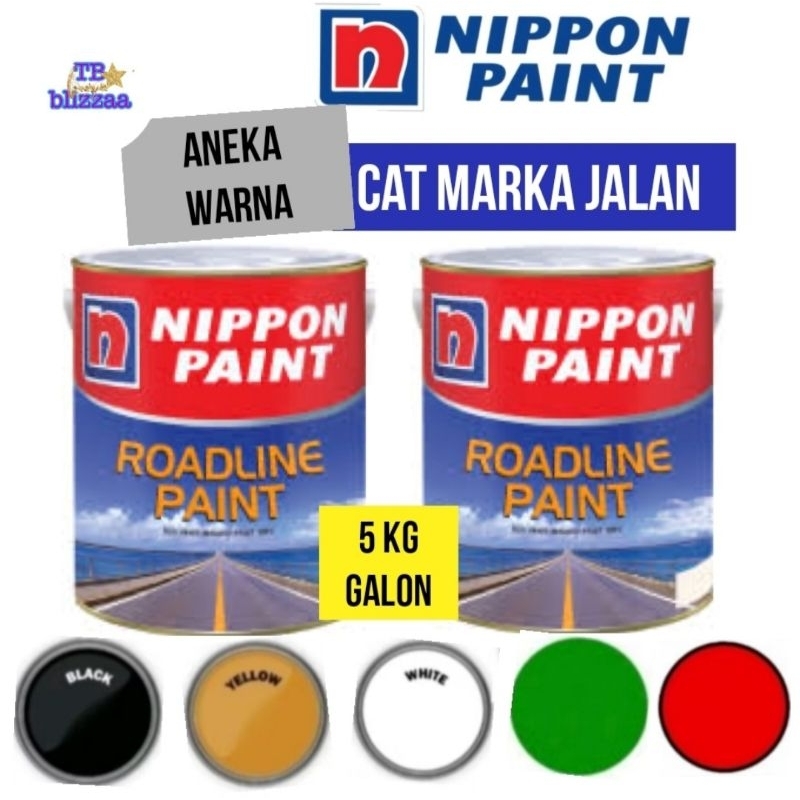 Jual Roadline Paint 5kg Nippon Paint Cat Roadline 5kg Nippon Paint Cat ...