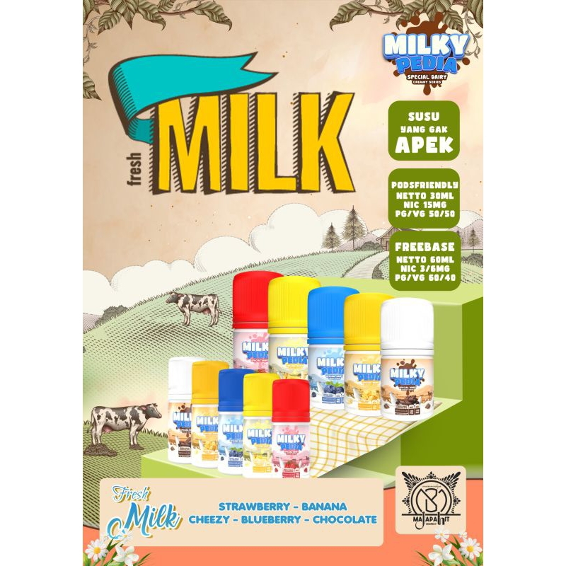 Jual LIQUID MILKY PEDIA SERIES 30ML by JEFF DISTRIBUTION | Shopee Indonesia