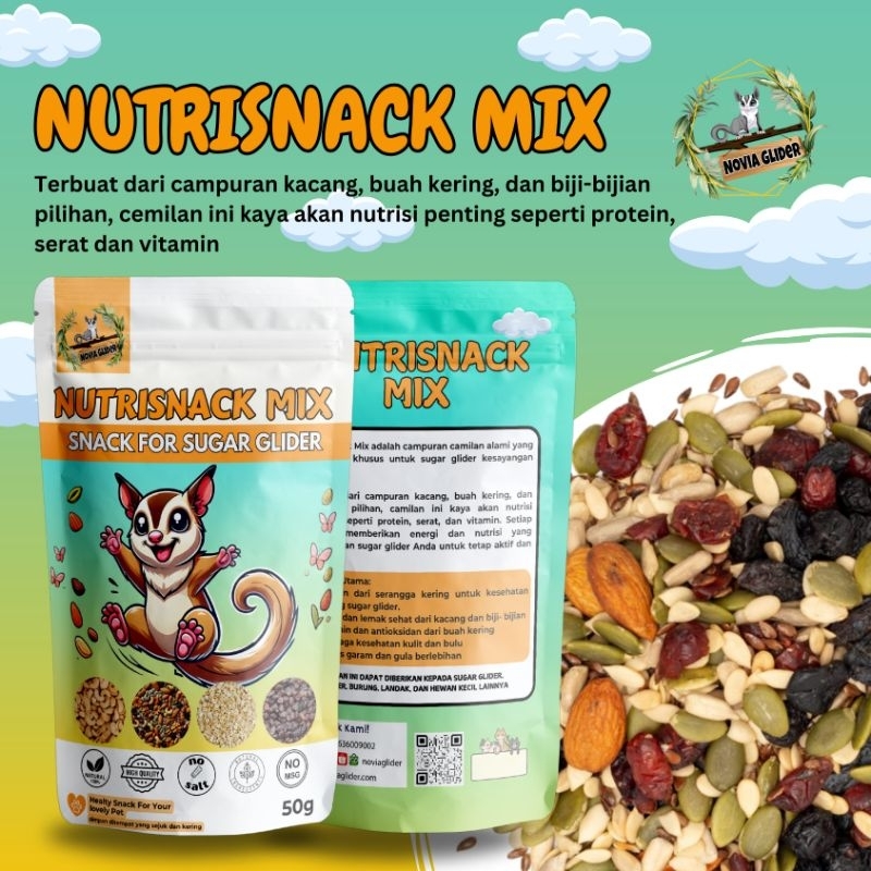 Jual NutriSnack Mix Snack Bergizi - Camilan Lezat dan Sehat untuk Sugar ...