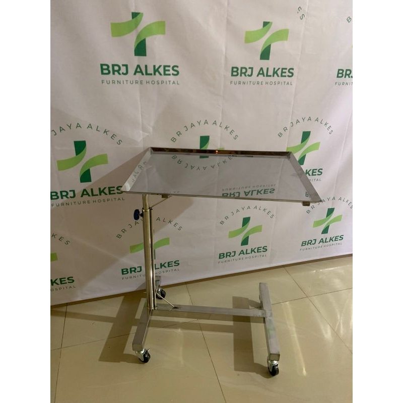 Jual MEJA MAKAN / MEJA MAYO PASIEN RUMAH SAKIT STAINLESS | Shopee Indonesia