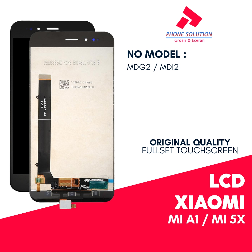 Jual LCD Xiaomi MI A1 / LCD Xiaomi MI 5X - Fullset Touchscreen | Shopee ...