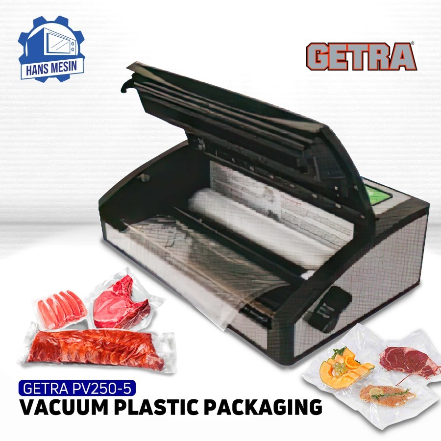 Jual GETRA PV-250-5 Plastik Vacuum Packaging Machine | Shopee Indonesia