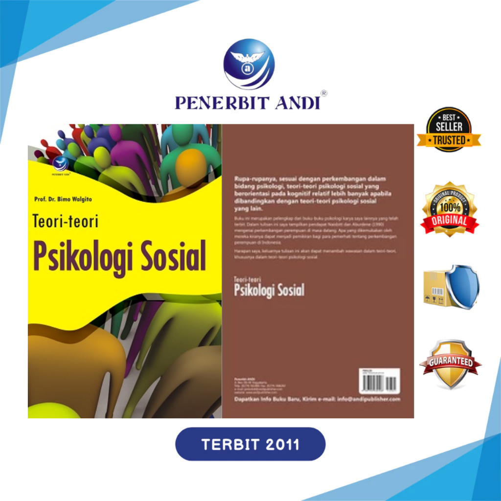 Jual Penerbit Andi - Teori-teori Psikologi Sosial - Bimo Walgito, Prof ...
